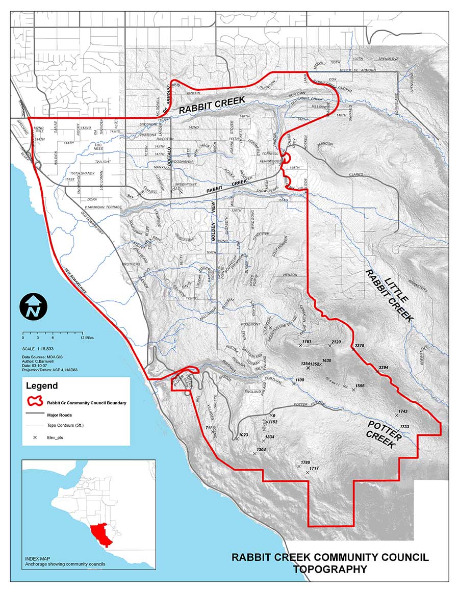 Council Map - Rabbit Creek Community Council