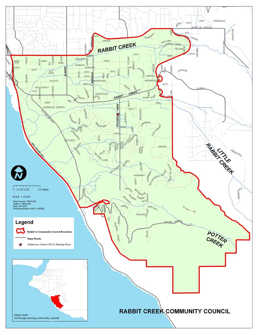 Council Map - Rabbit Creek Community Council
